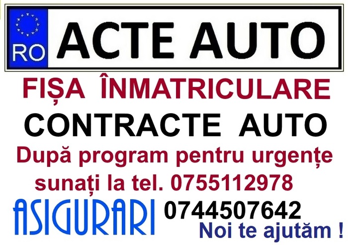 acte auto contracte